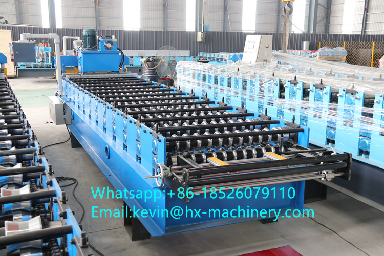 corrugated sheet machine for 762 Galvanized sheet