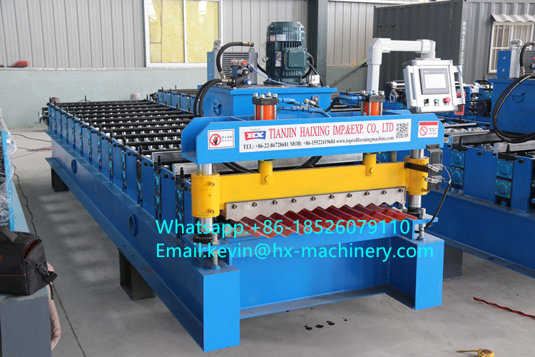 corrugated sheet rolling machine for Galvanized sheet