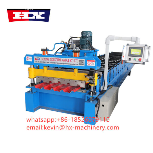 metal roofing sheet making machine for trapezoid IBR