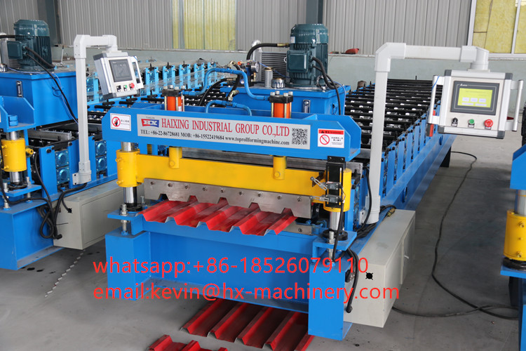 ibr roof sheeting machine for trapezoid Galvanized sheet