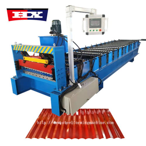 corrugated sheet forming machine price galvanized