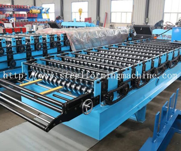 corrugated sheet metal roof making machine for Galvanized