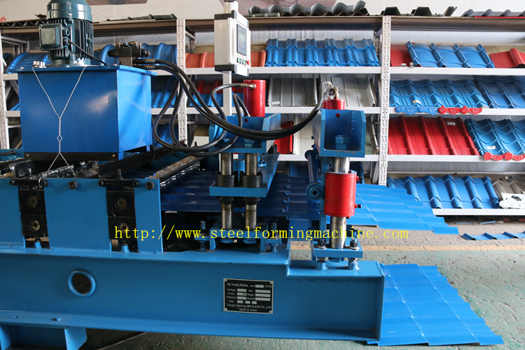 glazed roof tile machine manufacturing for Galvanized zinc