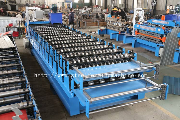 mesin seng pabrik pembuatan mesin atap lapisan ganda