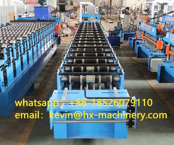 ridge cap roof machine for trapezoid Galvanized zinc sheet