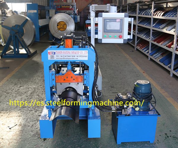ridge cap roll forming machine Galvanized zinc sheet