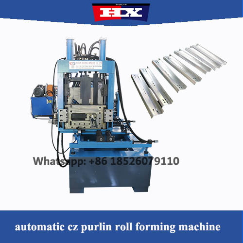 cz purlin roll forming machine steel frame Galvanized